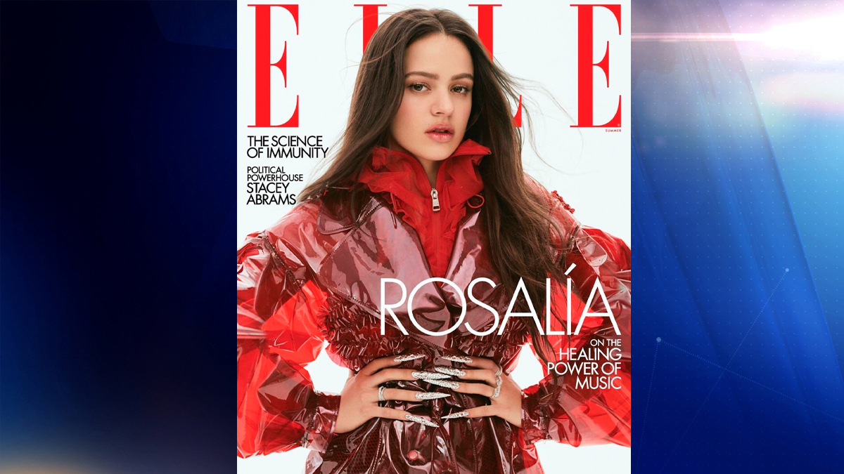 Rosalía aparece en la portada de la prestigiosa revista Elle ...