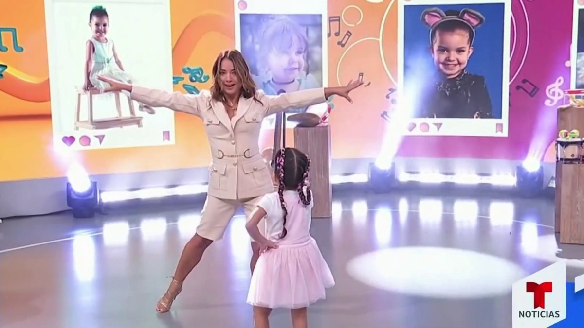 Video: reto de baile entre Adamari López y Baby Salome – Telemundo ...