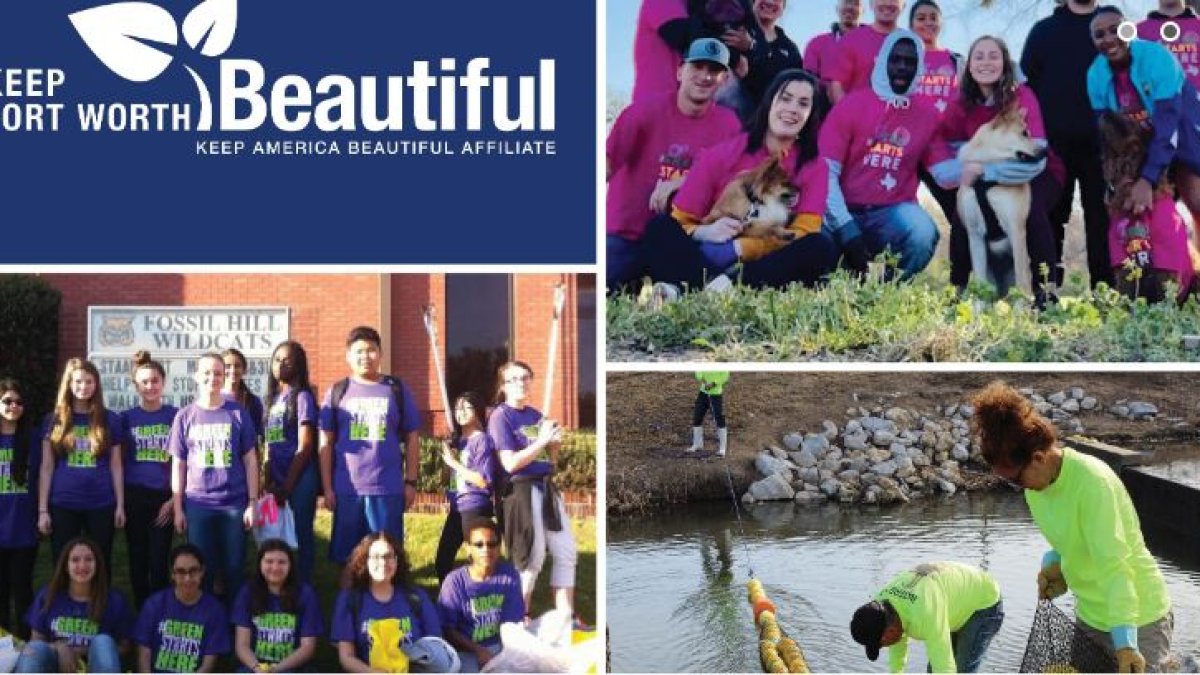 Actividad familiar y de limpieza "Keeping Fort Worth Beautiful ...