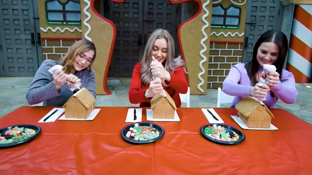 Disfrutando de actividades navideñas con Karuska Matos y Syrmarie ...