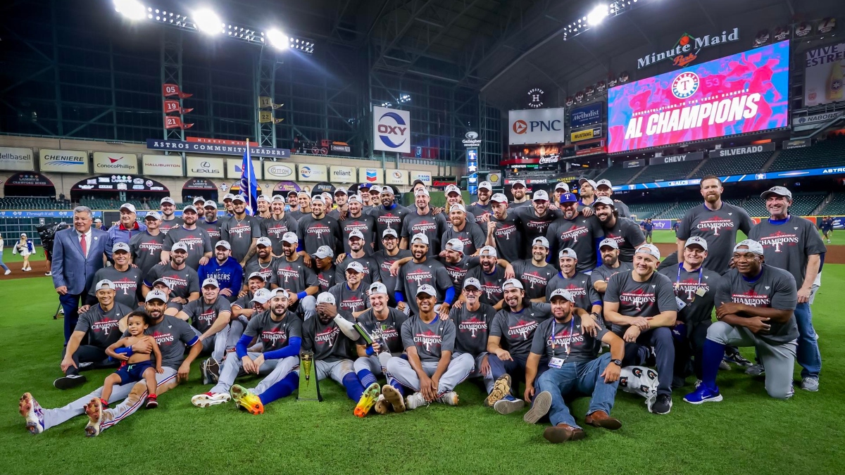 Texas Rangers van a la Serie Mundial: son campeones de la Liga ...