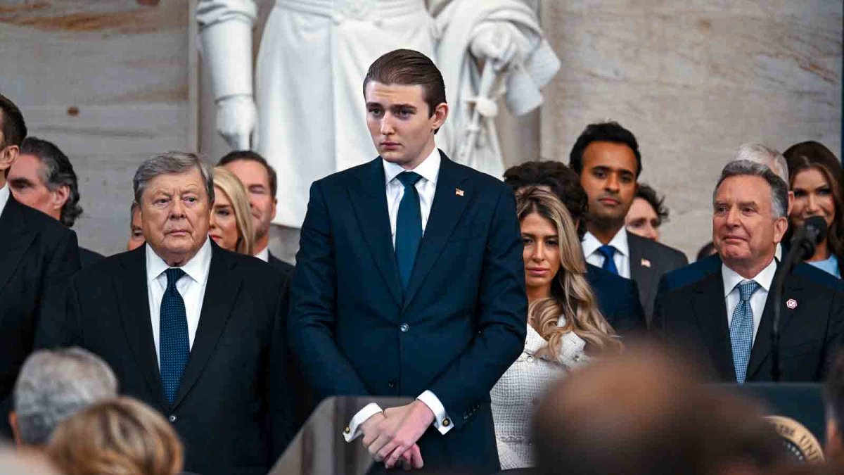 ¿Qué tan alto es Barron Trump, hijo menor de Donald Trump? – Telemundo ...