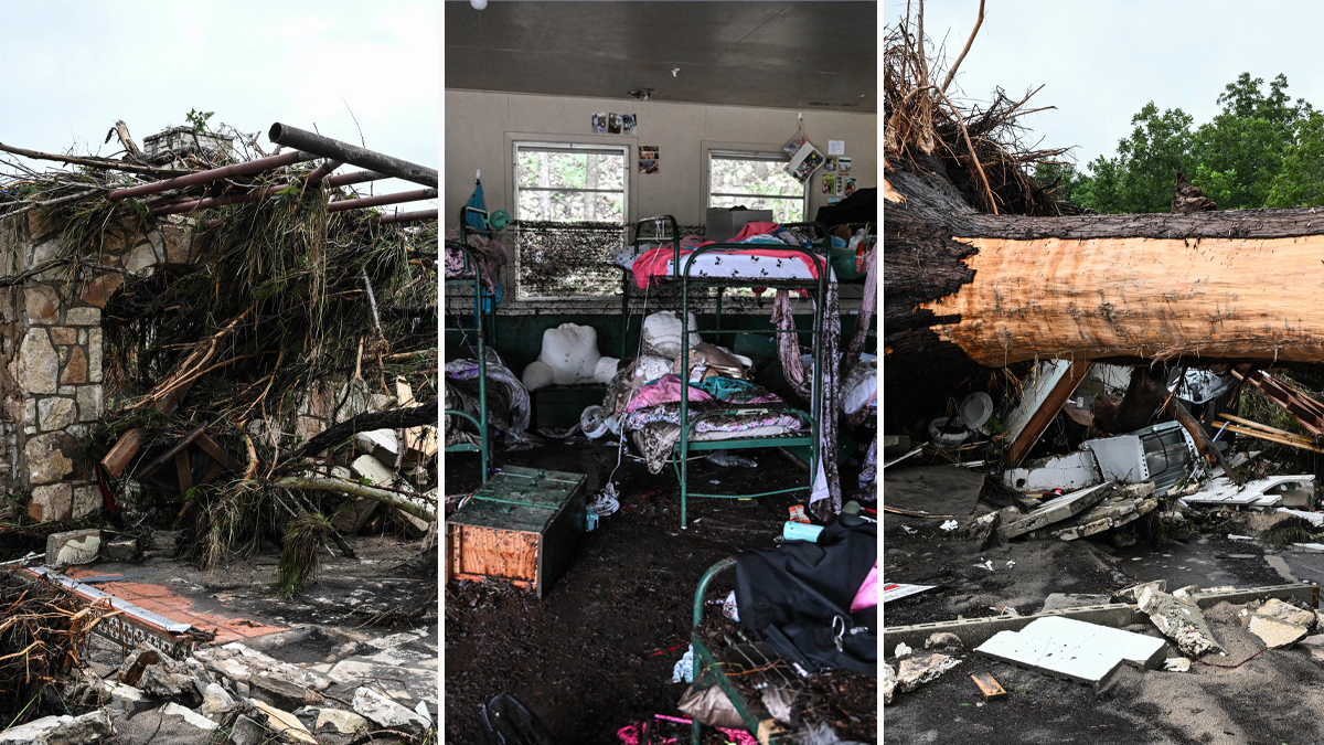 lnundaciones en Camp Mystic, en el condado Kerr de Texas – Telemundo ...