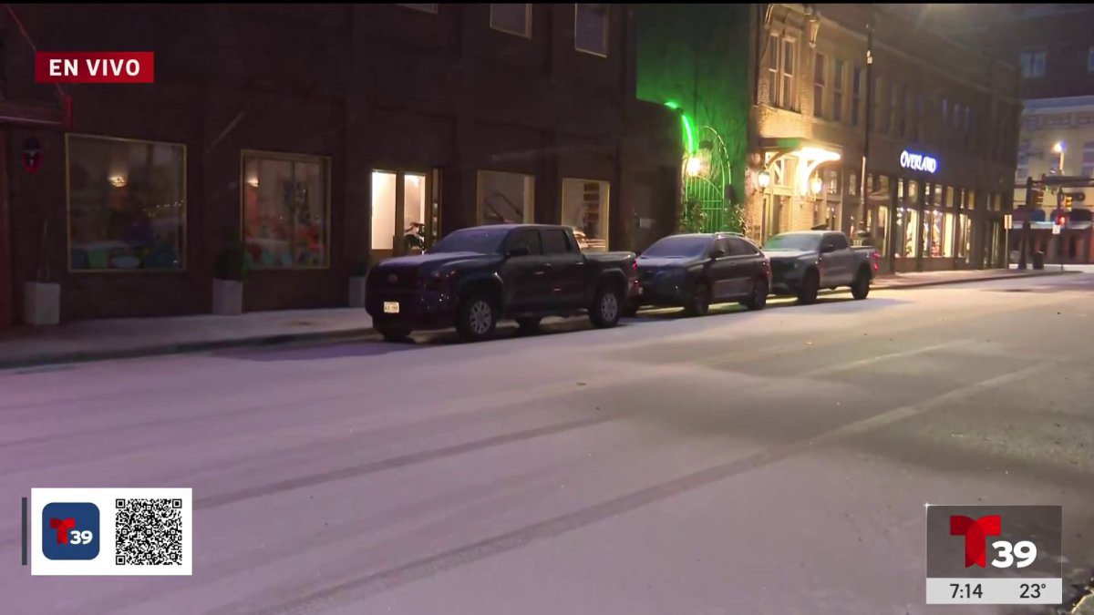 En video: empieza a nevar en Fort Worth por la tormenta invernal ...