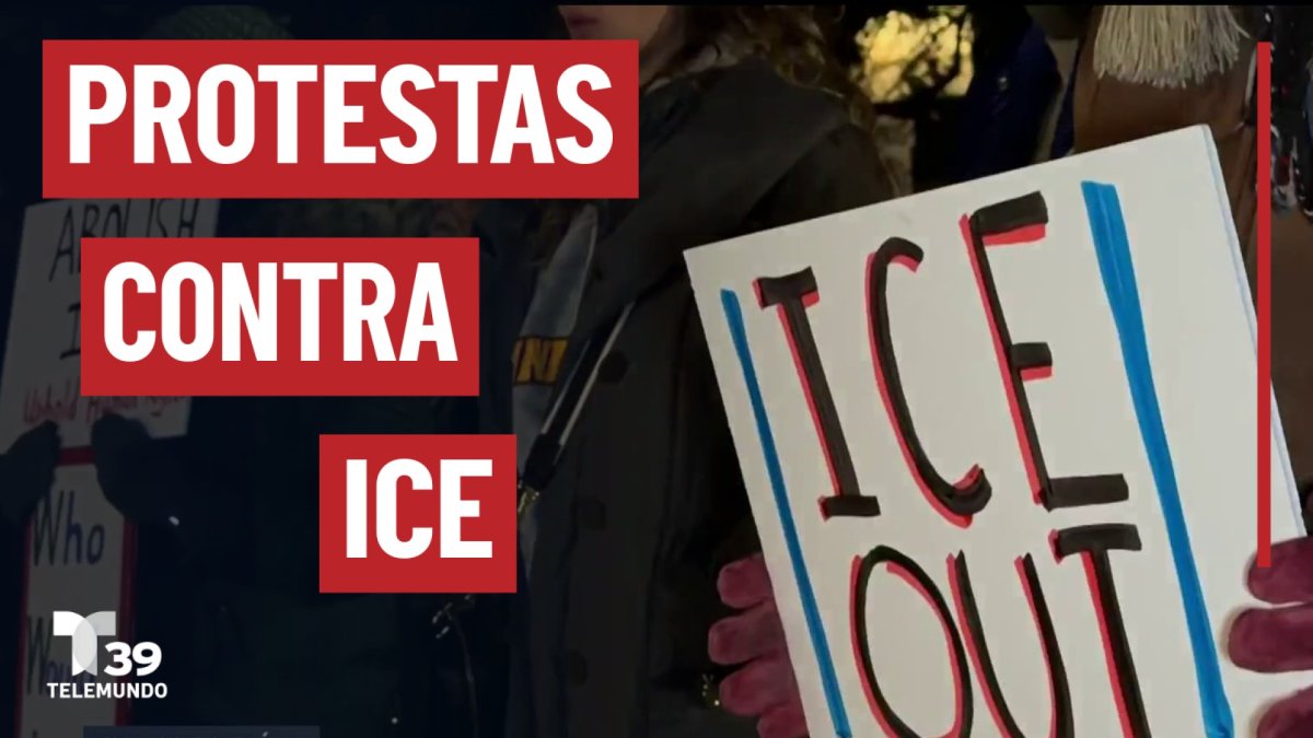 Protestan en Dallas por las acciones de ICE – Telemundo Dallas (39)