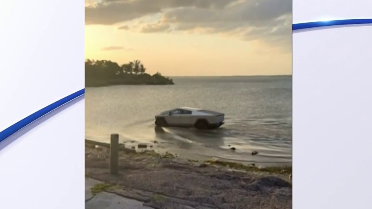 Arrestan sujeto en Grapevine tras usar "Cybertruck" en el lago ...