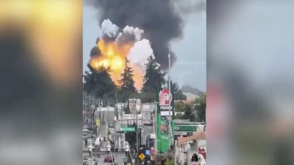 Explosión en una bodega con cuatro tanques de gas en México – Telemundo ...